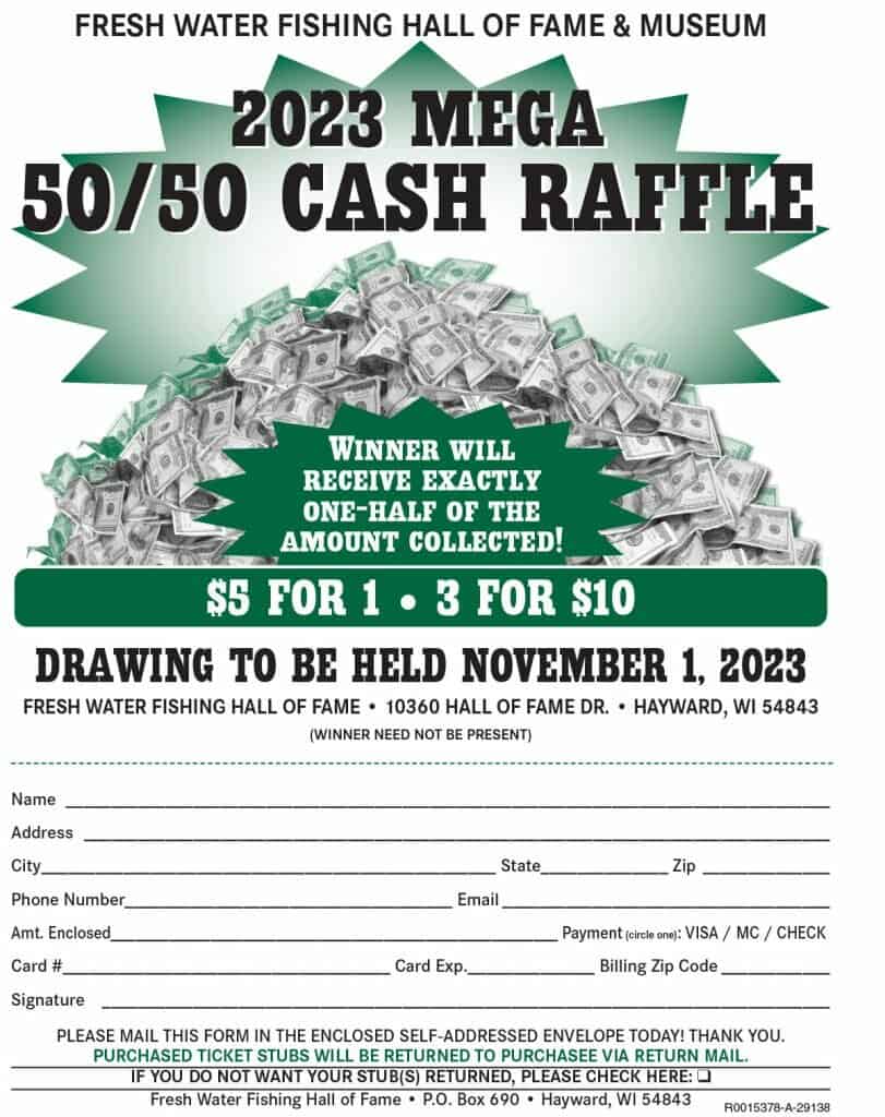 Raffle – Freshwater Fishing Hall of Fame